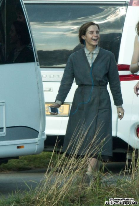 Las primeras fotos de Emma Watson en grabación de película sobre ...