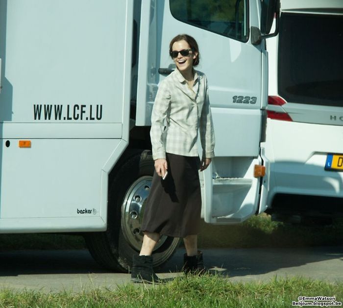 Las primeras fotos de Emma Watson en grabación de película sobre ...