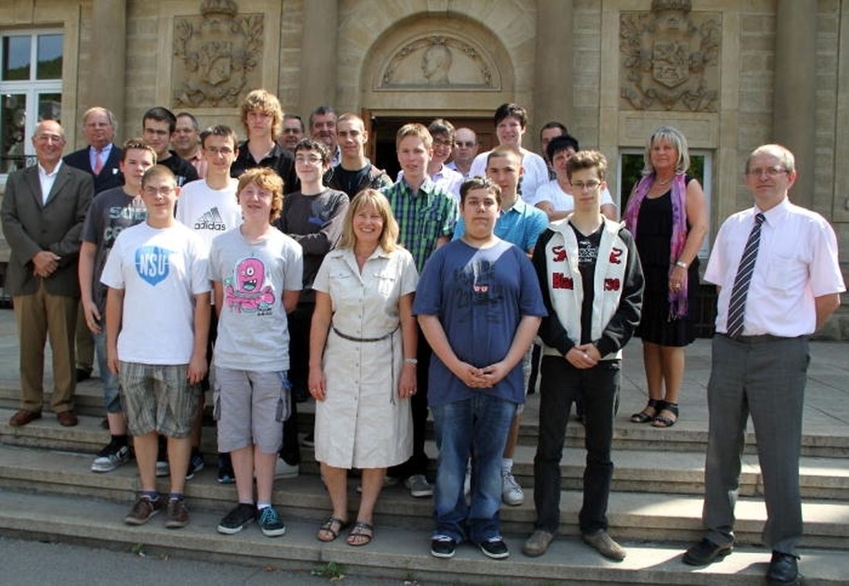 mywort - Zwölf neue Ersthelfer im Lycée technique privé Emile Metz